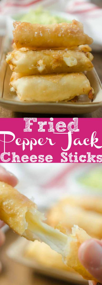 Fried Pepper Jack Cheese Sticks - Life's Ambrosia