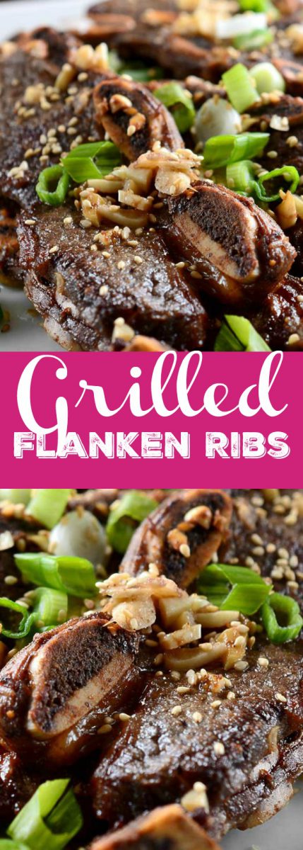 Grilled Flanken Ribs - Life's Ambrosia